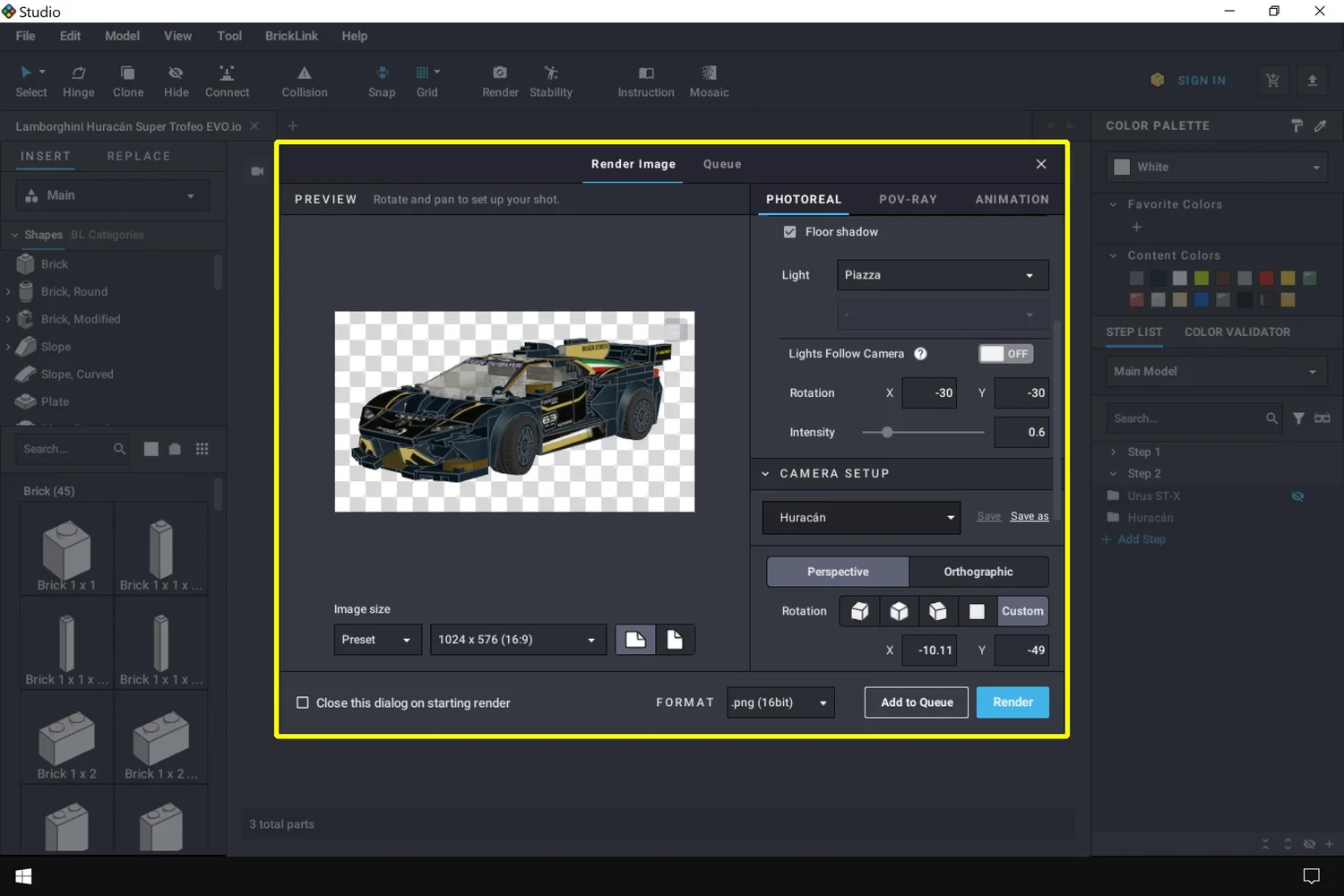 Hacking Studio: How To Get Better LEGO Renders Like Blender - BrickNerd ...