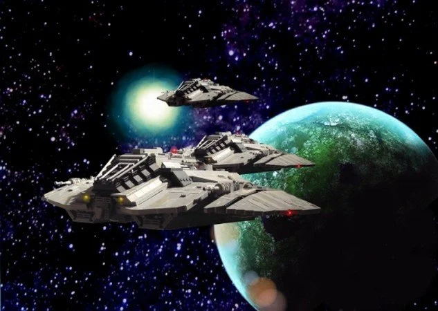 So Say We All: Battlestar Galactica in LEGO - BrickNerd - All things ...