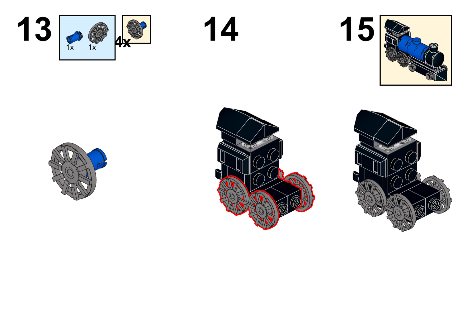 Instructions to Build a Microscale LEGO Train - BrickNerd - All things ...