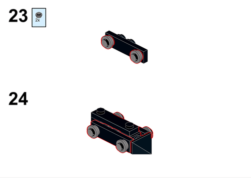 Instructions to Build a Microscale LEGO Train - BrickNerd - All things ...
