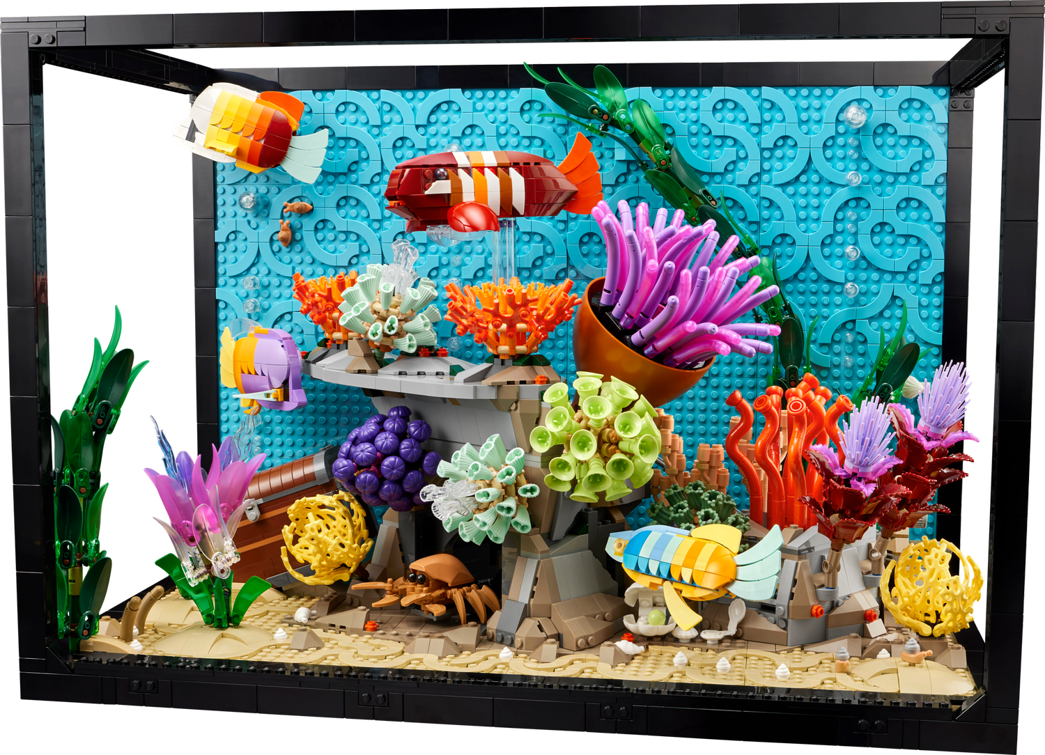 For Fish Sake! A Deep Dive into the LEGO Tropical Aquarium - BrickNerd ...