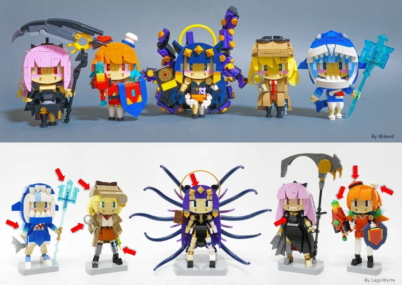 LEGO Chibi Style, Part 2: Techniques to Build Cute - BrickNerd - All ...