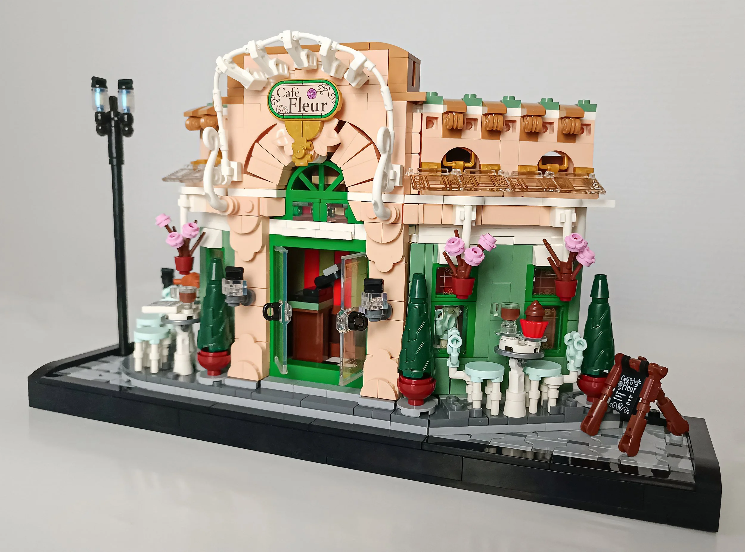 Expanding and Reimagining the LEGO French Café - BrickNerd - All things ...