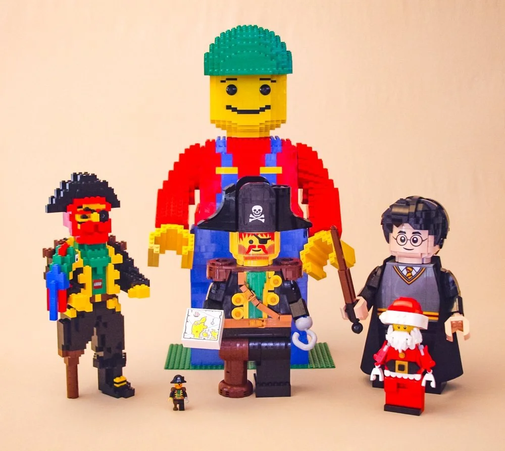 Playing With Scale: Upgrading the Up-Scaled LEGO Minifigure - BrickNerd ...