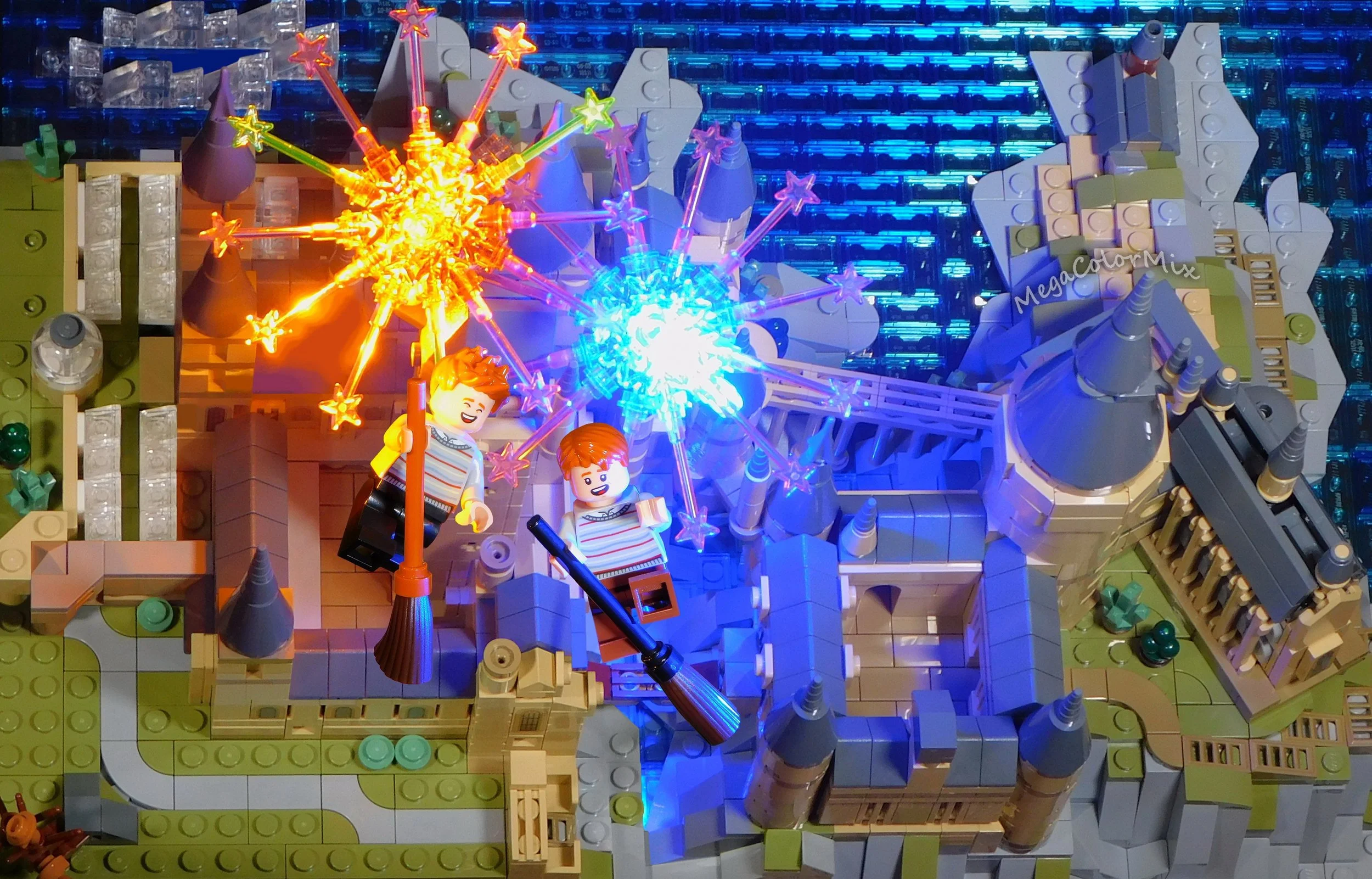 Extending the Charm of Hogwarts Through Perspective - BrickNerd - All ...