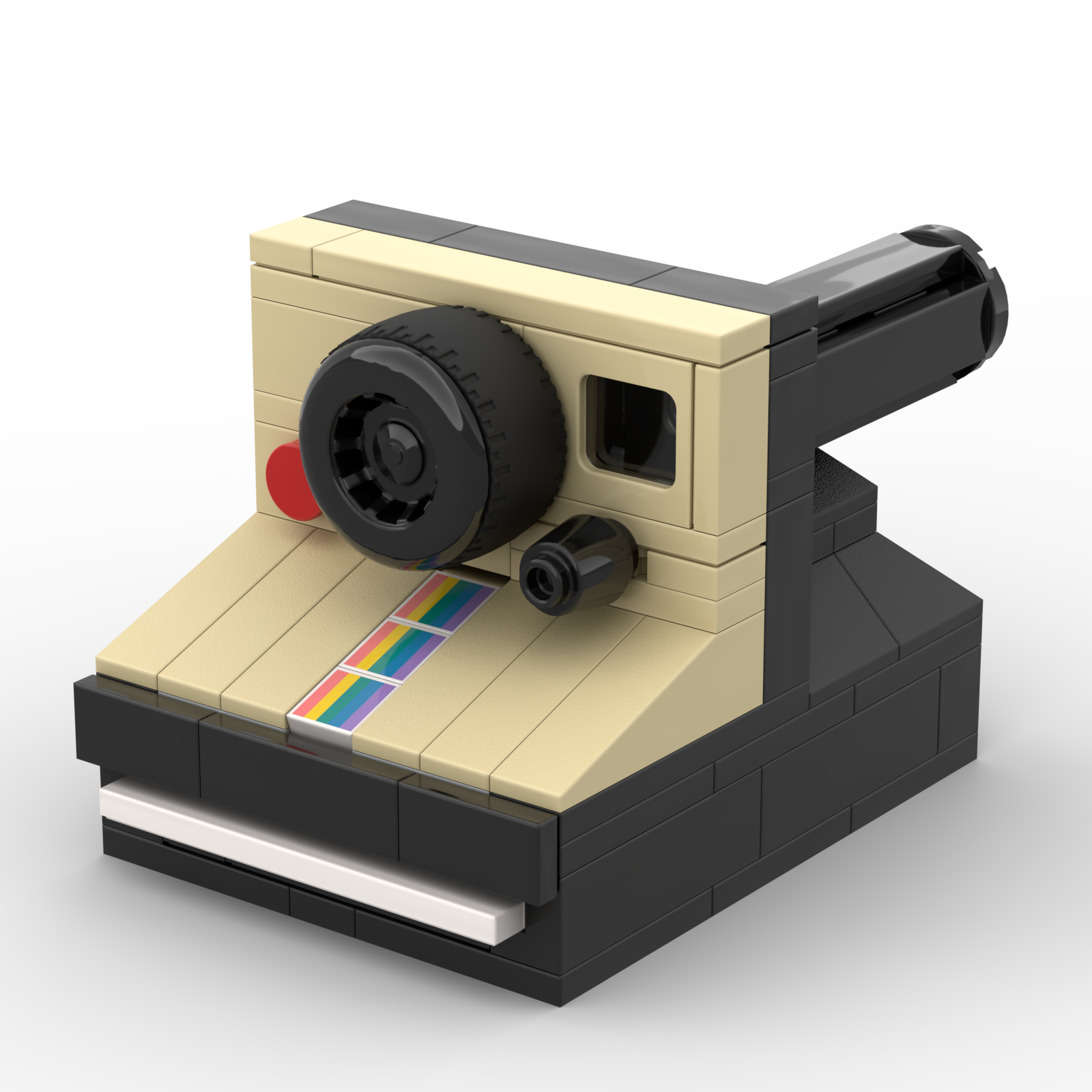 Instructions to Build a LEGO Polaroid Camera - BrickNerd - All things ...