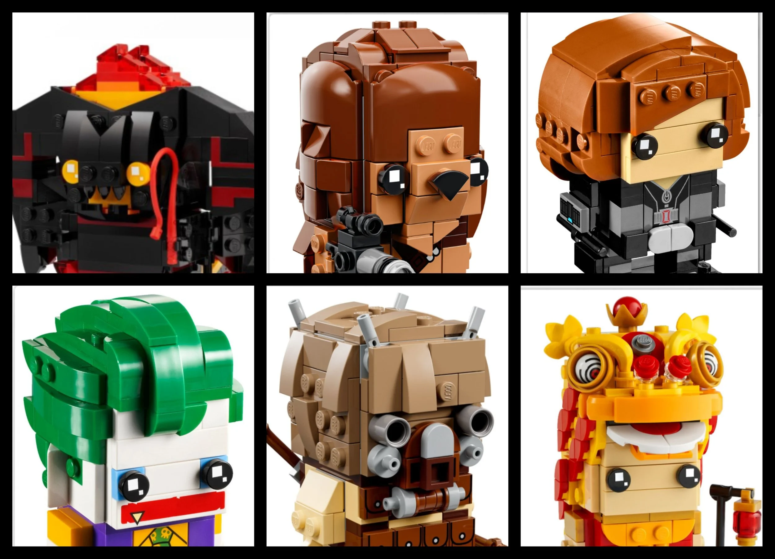 BrickHeadz Blueprints: A Middle Earth Study of Shape and Form ...
