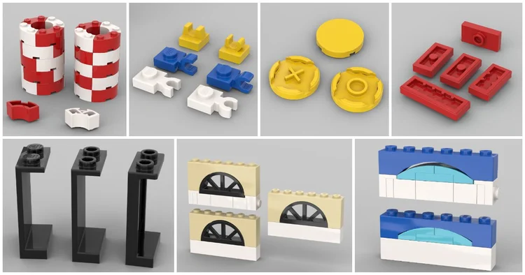 Molds Over Time: How Updates to LEGO Elements Change Building ...