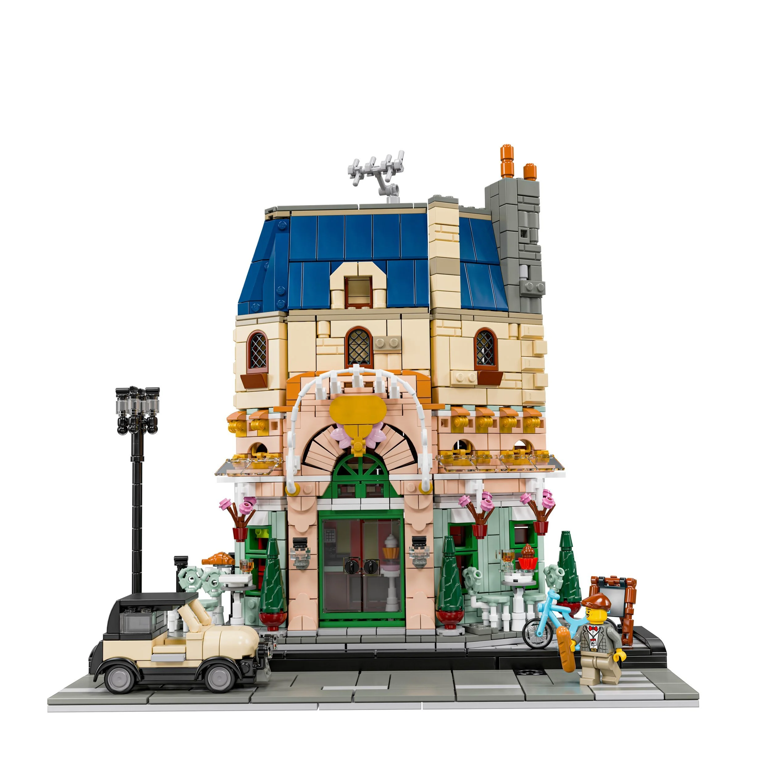 Expanding and Reimagining the LEGO French Café - BrickNerd - All things ...