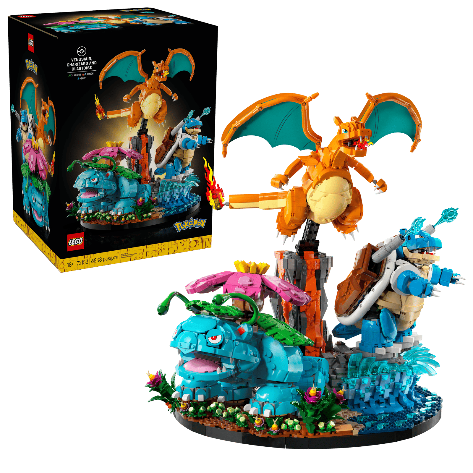 Gotta Build ’Em All! Tackling LEGO Pokémon’s Starter Trio - BrickNerd ...