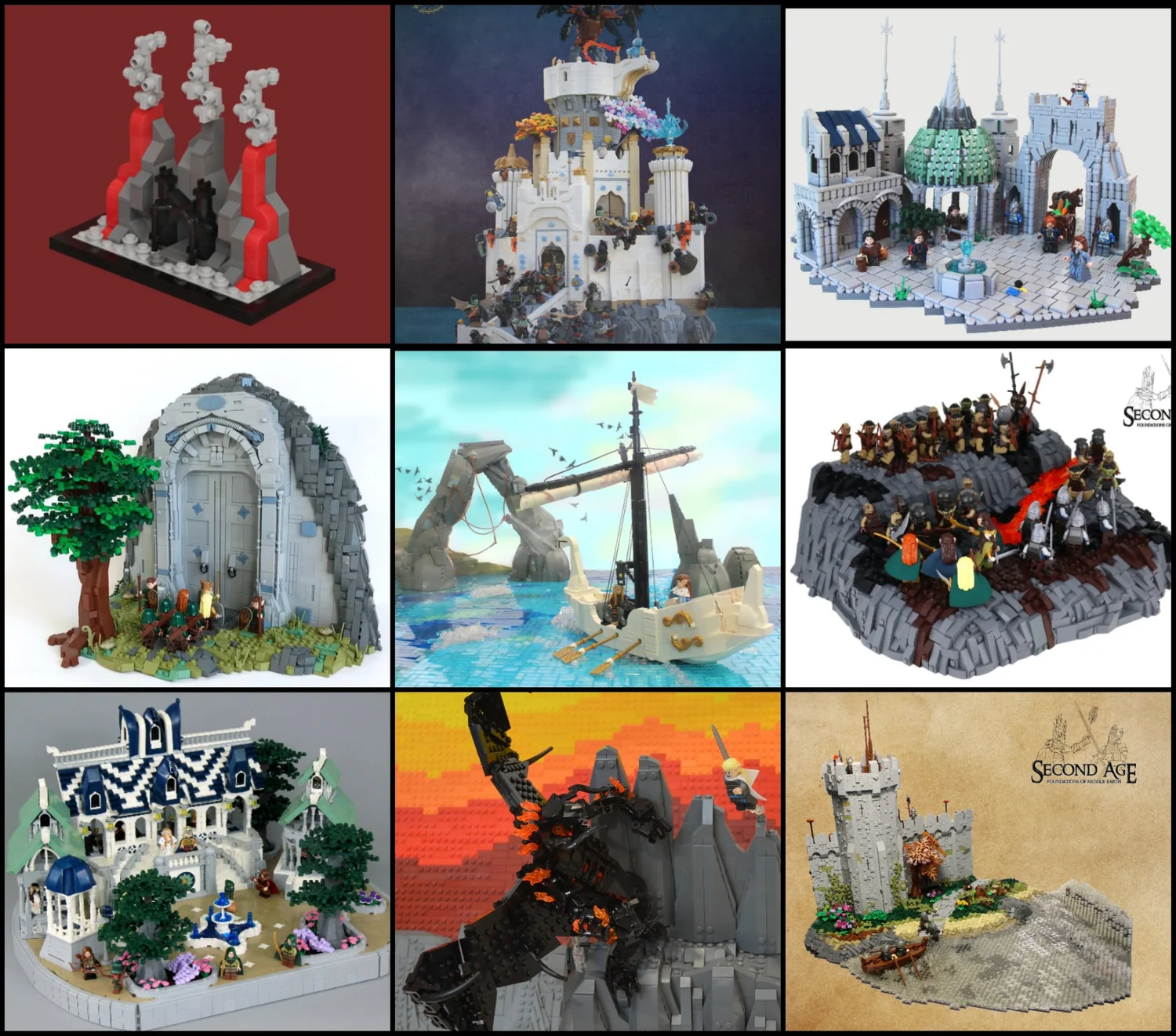 The Silmarillion in LEGO - BrickNerd - All things LEGO and the LEGO fan ...