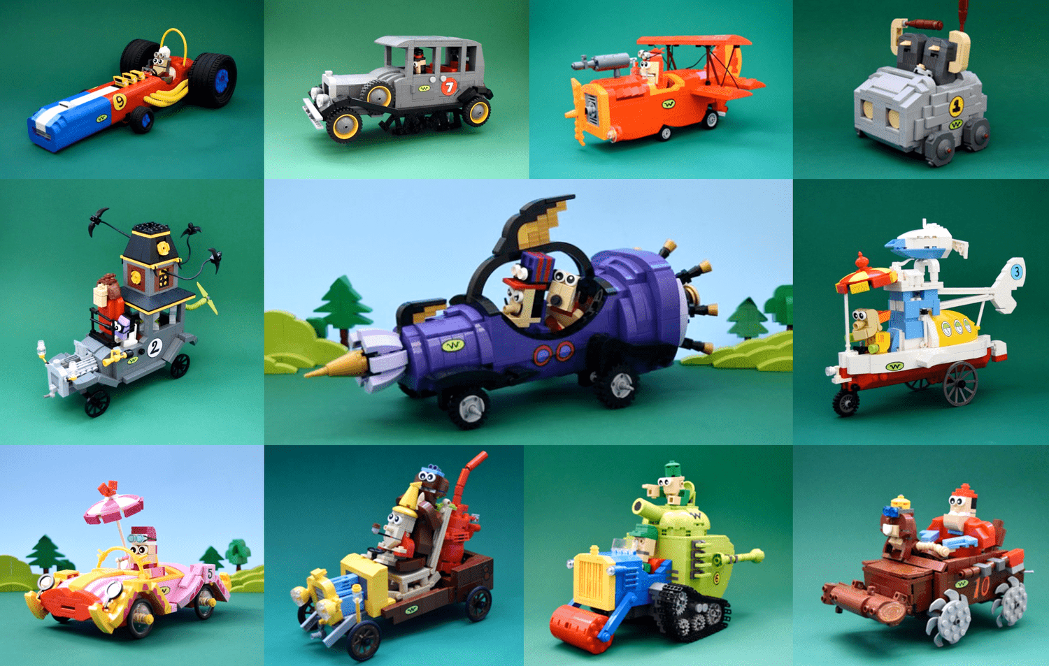 Building Red: The Quirky Characters of Martin Redfern - BrickNerd - All ...