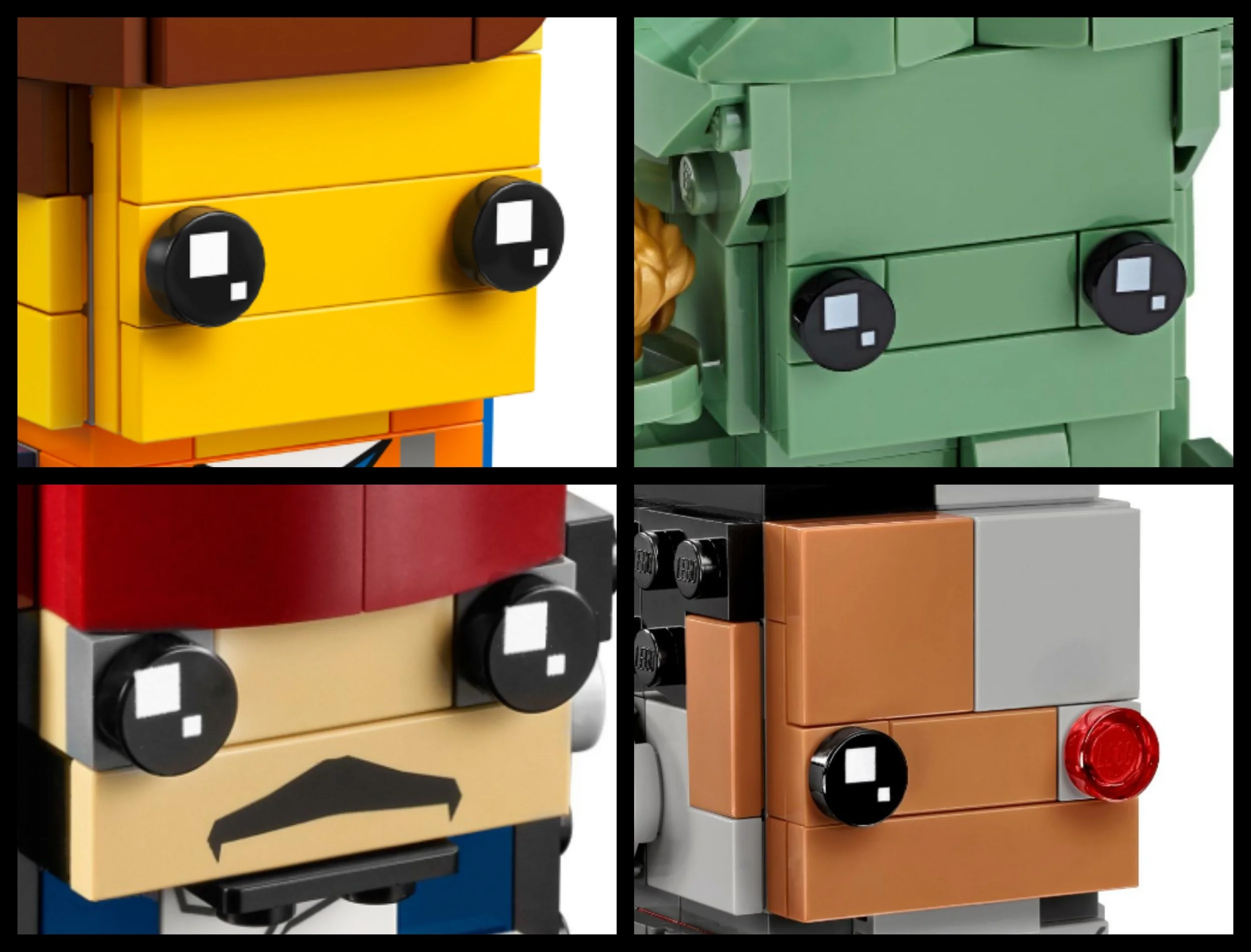BrickHeadz Blueprints: A Middle Earth Study of Shape and Form ...