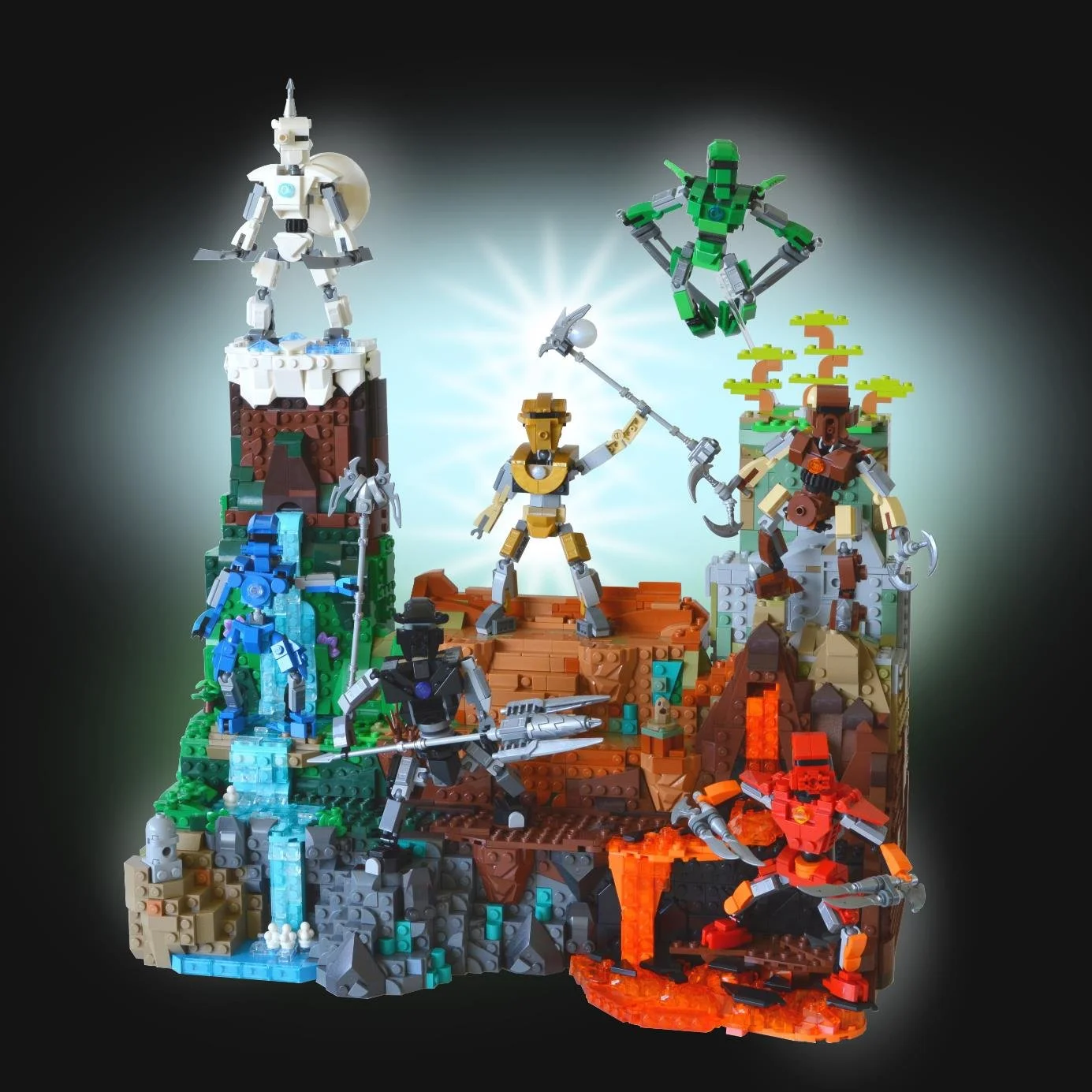 A Tribute to Mata Nui: Celebrating LEGO Bionicle - BrickNerd - All ...