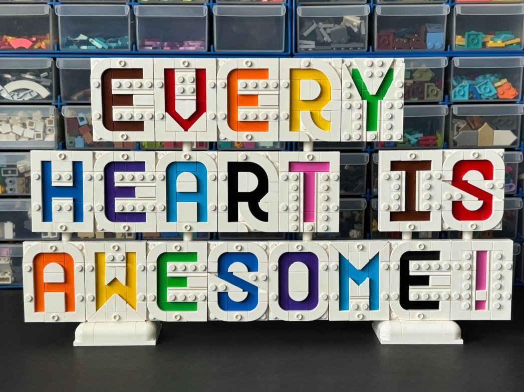 Lettering in LEGO: The Wordplay of 41839 Message Board - BrickNerd ...