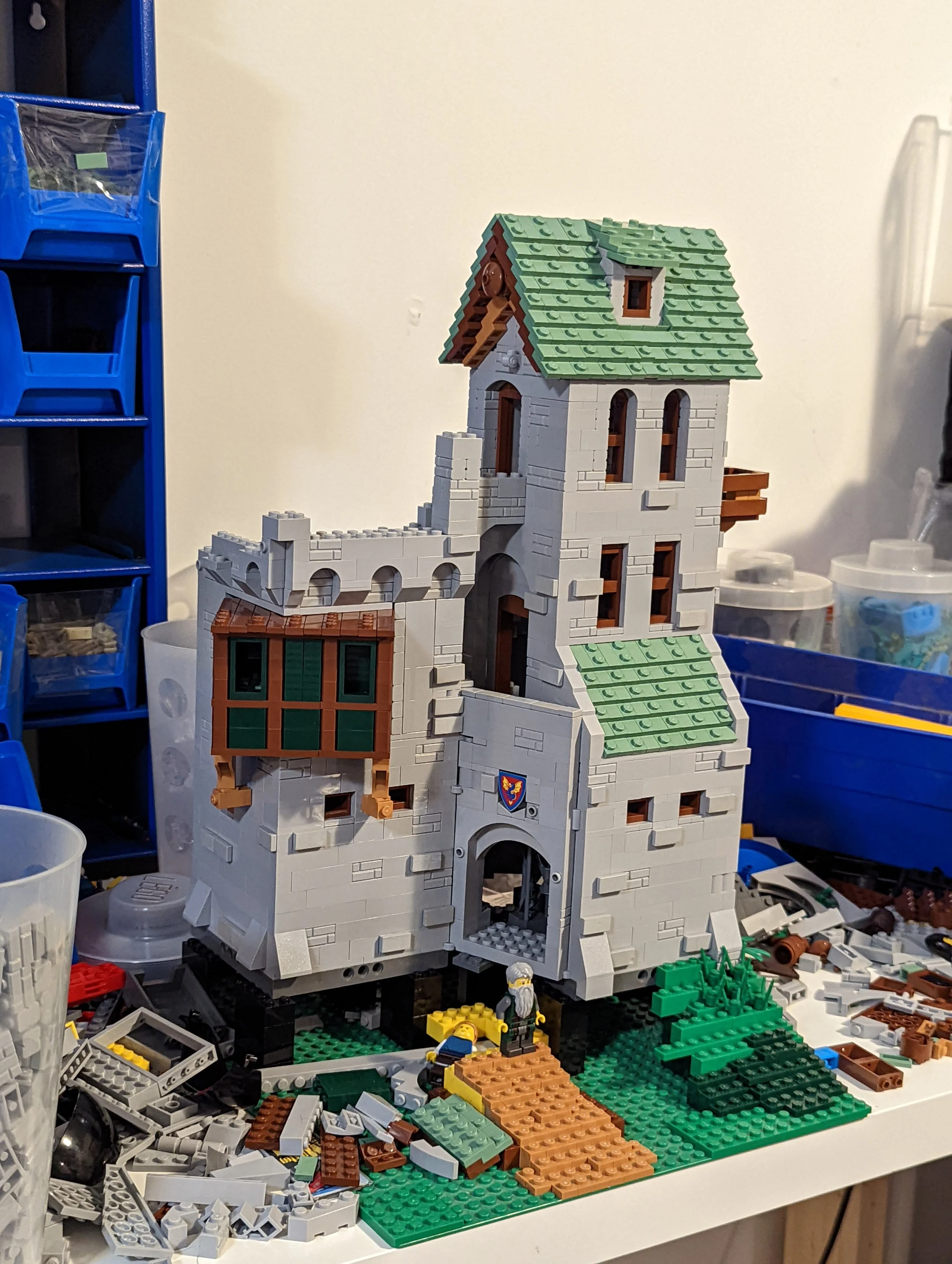 From Space to Castle: Building Emerald Keep - BrickNerd - All things ...