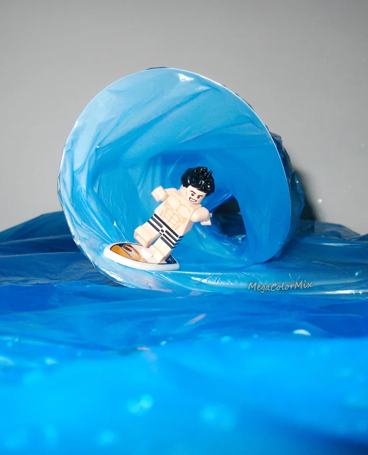 Catching a Wave: Adding Moving Water to LEGO Photos - BrickNerd - All ...