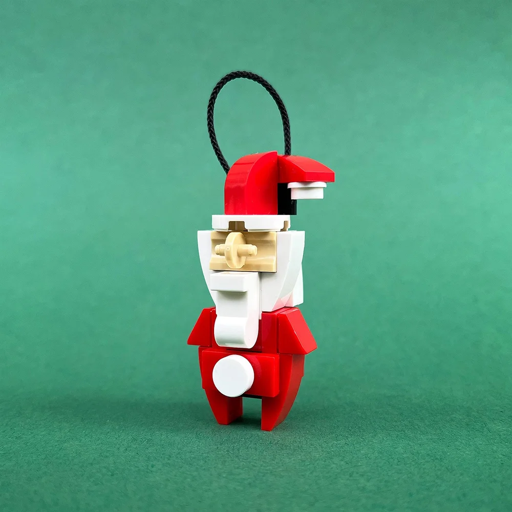 Instructions to Build LEGO Santa and Nutcracker Ornaments - BrickNerd ...
