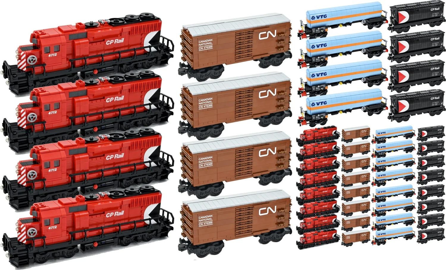 Building Style: With Trains, Sometimes Less is More - BrickNerd - All ...