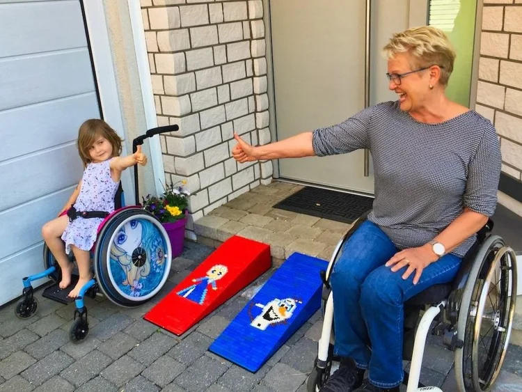 The German Grandma Creating LEGO Ramps to Access Buildings and ...