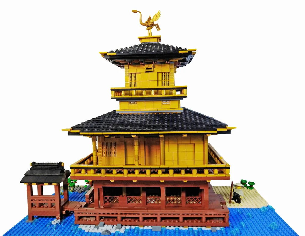 The Golden Pavilion in LEGO: Visiting Japan's Kinkaku-ji Temple ...