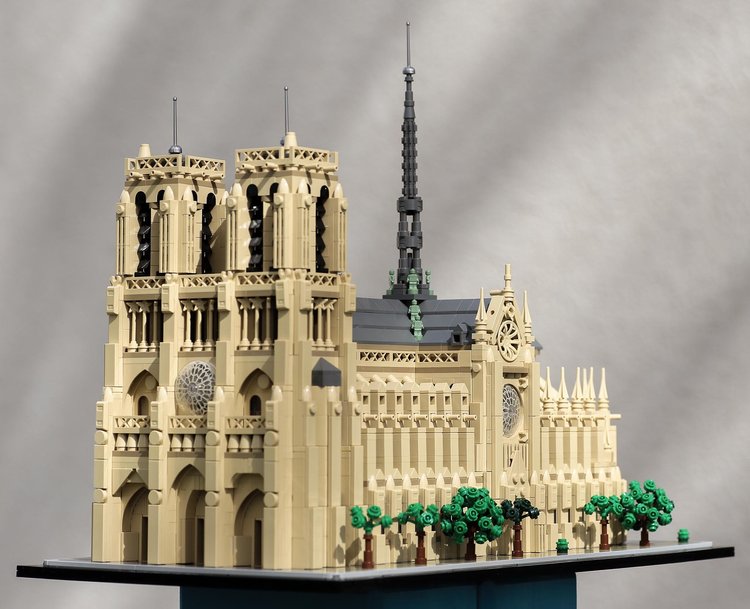 Inside the Cathedral: Restoring the Stained Glass Windows of LEGO Notre ...