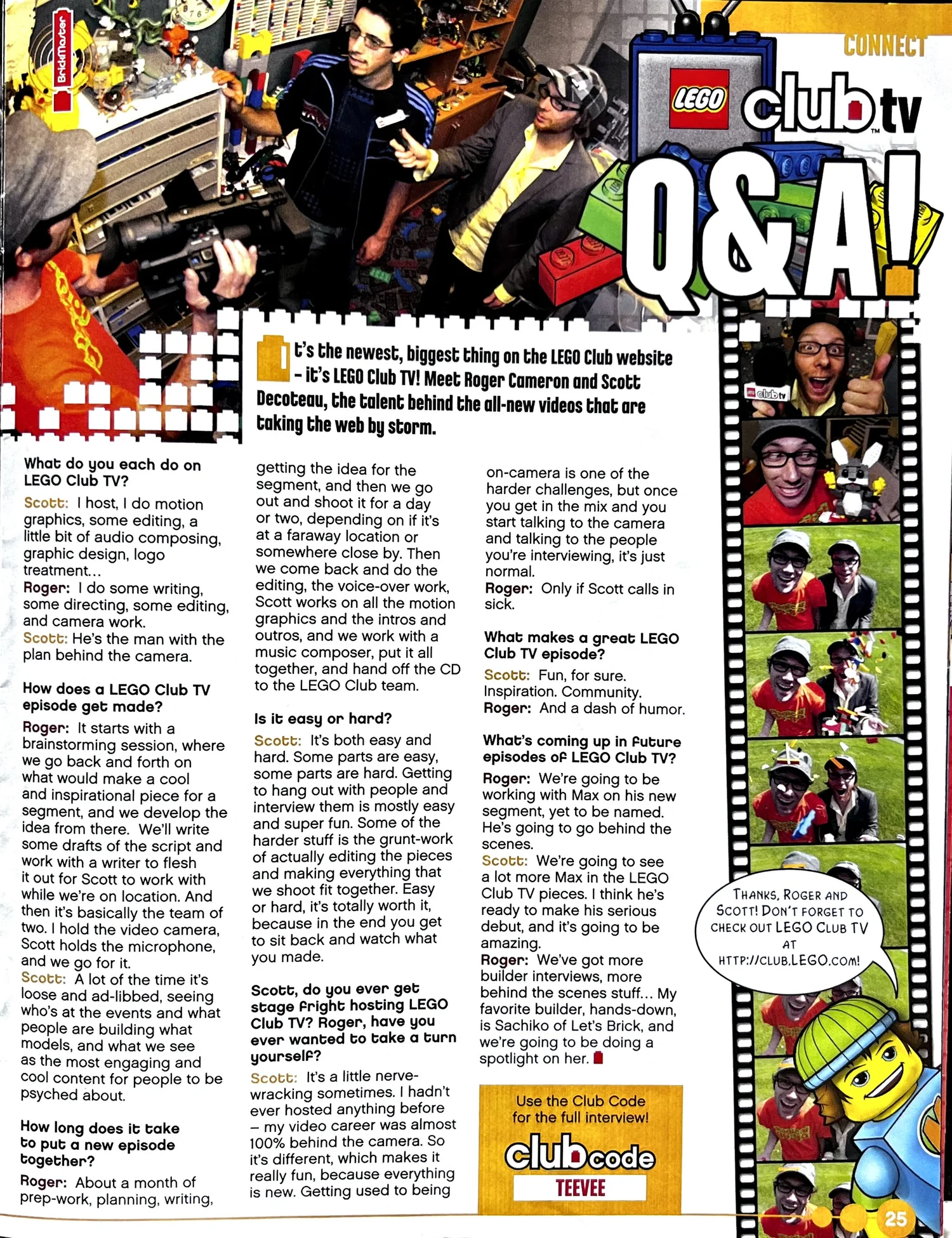 There Will Never Be Another LEGO Club TV - BrickNerd - All things LEGO ...