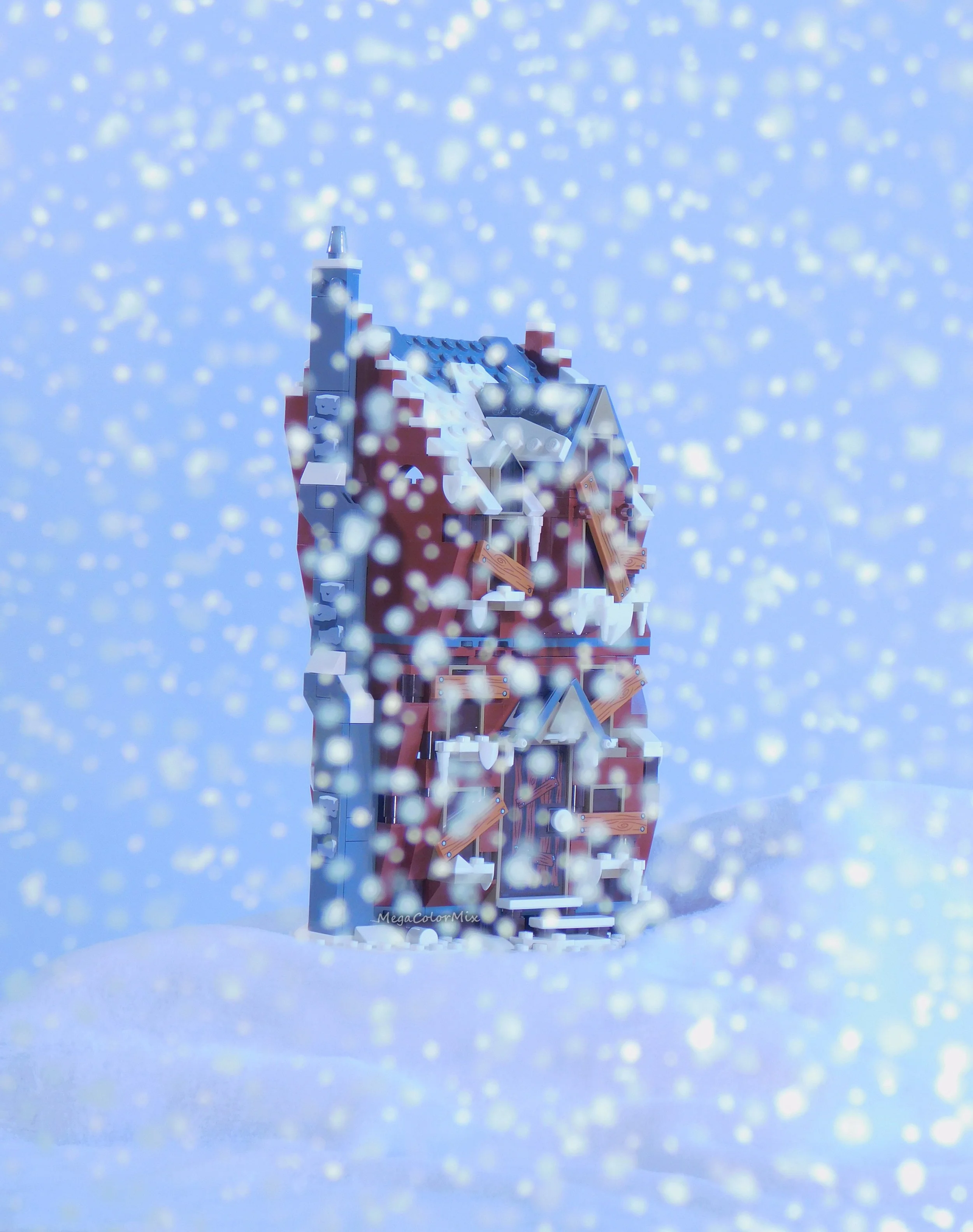 A Snowy Shrieking Shack For Christmas in July - BrickNerd - All things ...