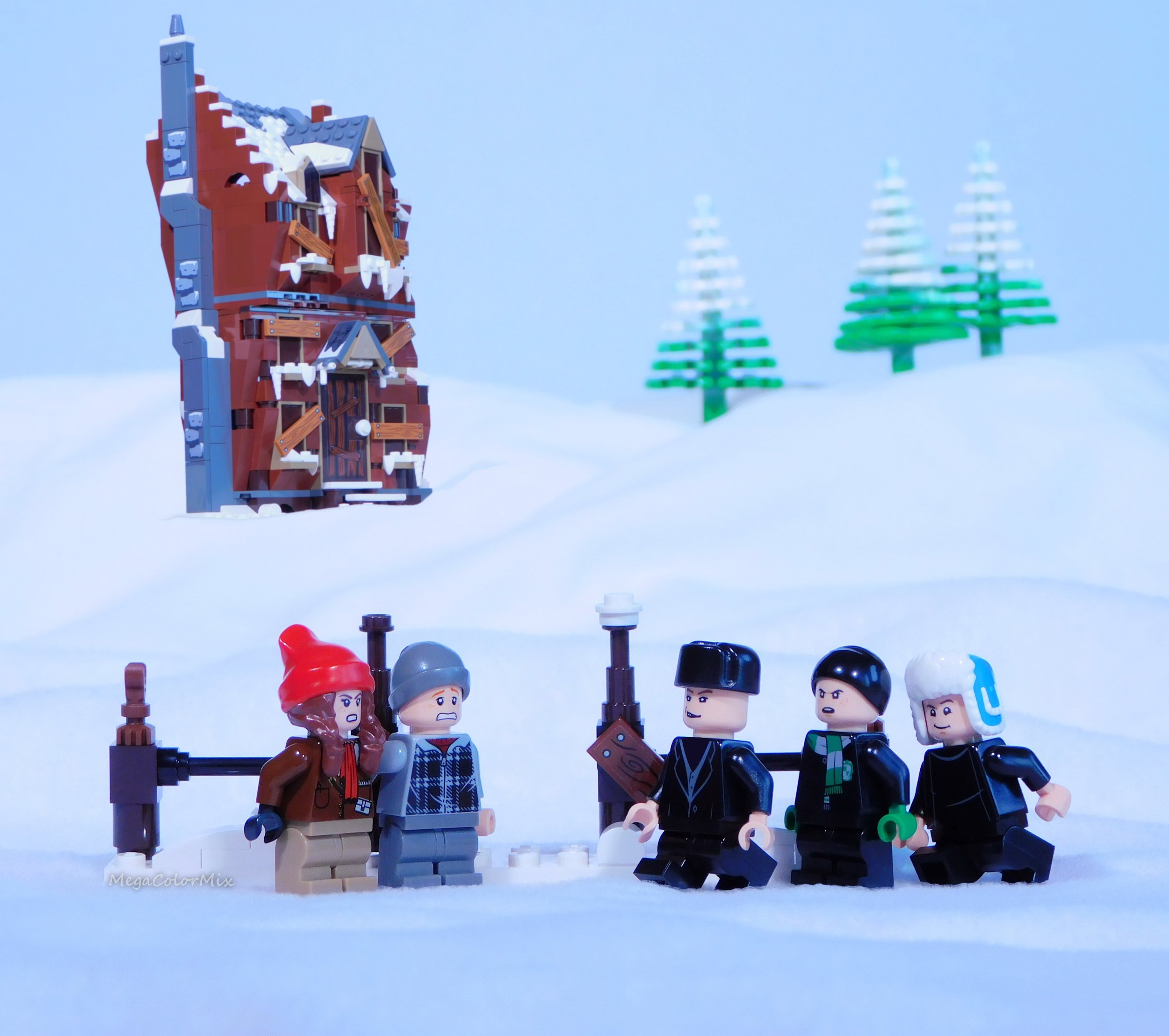 A Snowy Shrieking Shack For Christmas in July - BrickNerd - All things ...