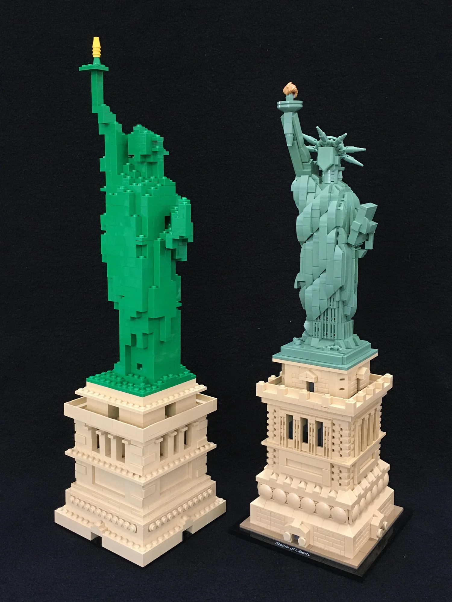 LEGO Liberty: The Many Faces of The Statue of Liberty - BrickNerd - All ...