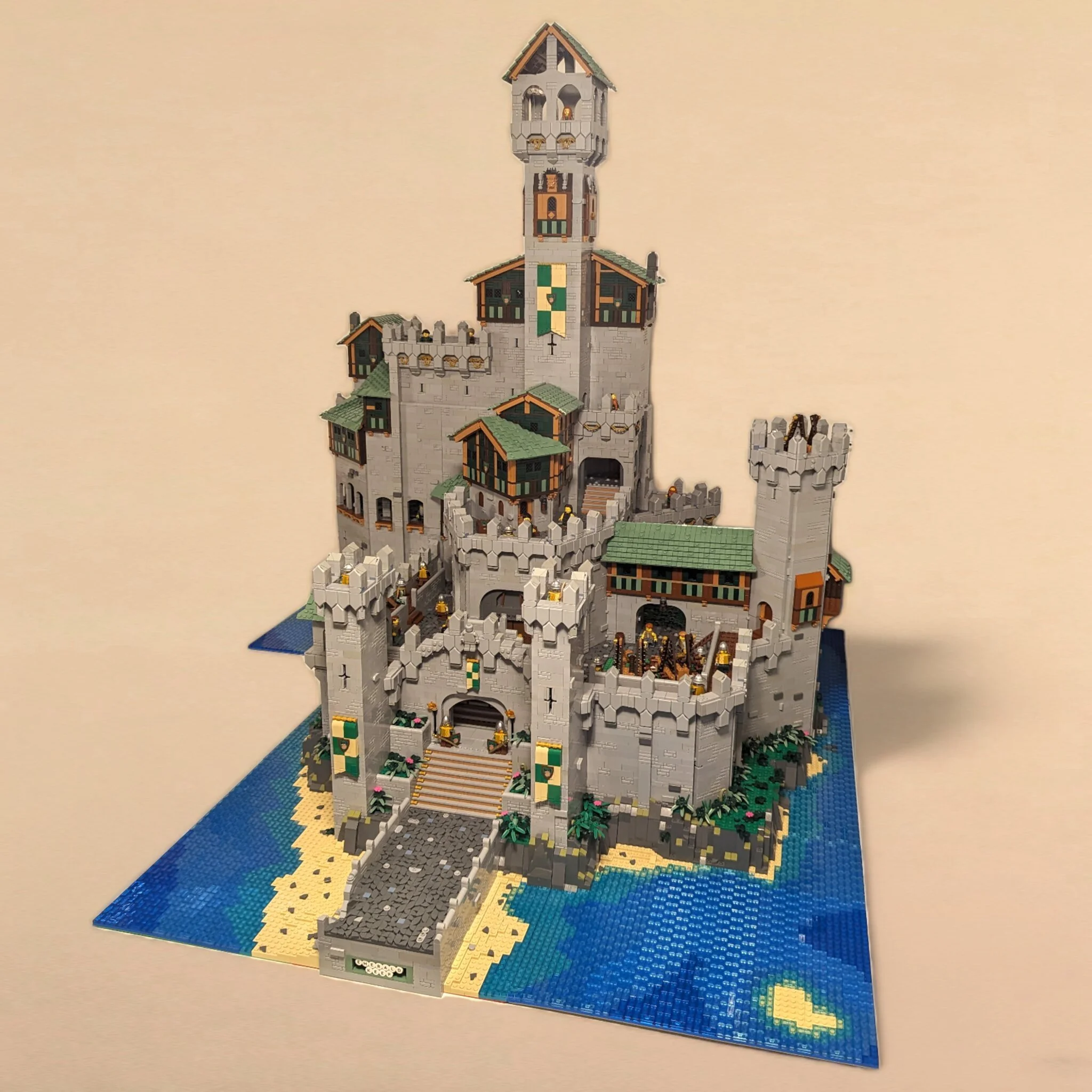 From Space to Castle: Building Emerald Keep - BrickNerd - All things ...
