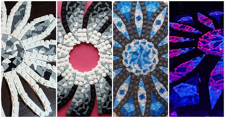 Evolution of a Cheese Slope Mosaic - BrickNerd - All things LEGO and ...