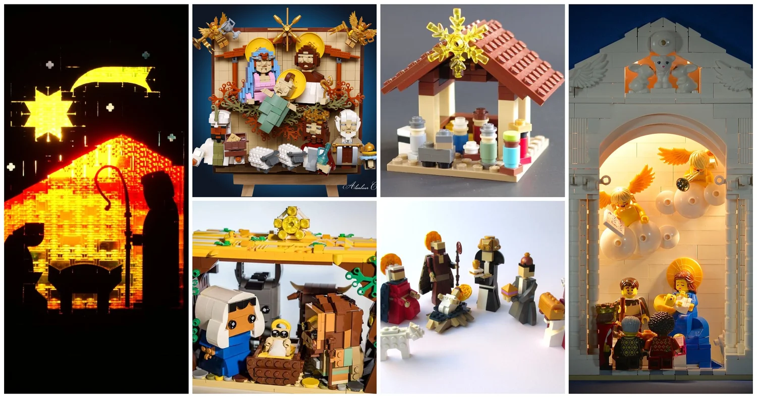 LEGO Nativities: Tiny Tidings of Great Joy - BrickNerd - All things ...