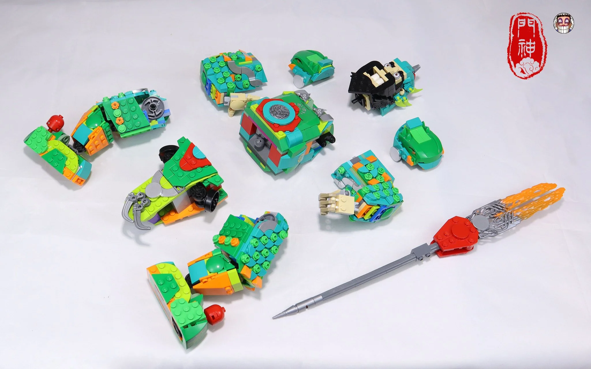 Two Chinese LEGO Action Figures Guarding the Door - BrickNerd - All ...