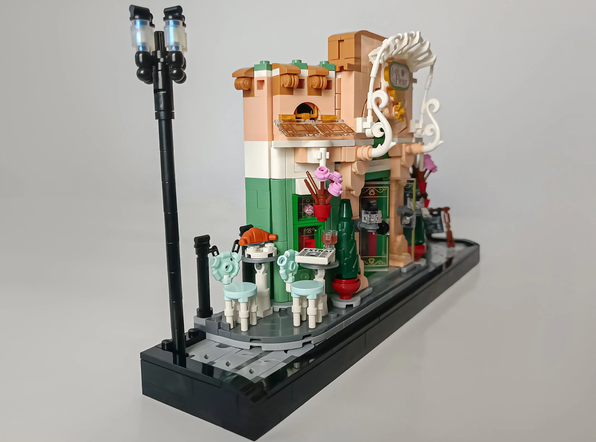 Expanding and Reimagining the LEGO French Café - BrickNerd - All things ...