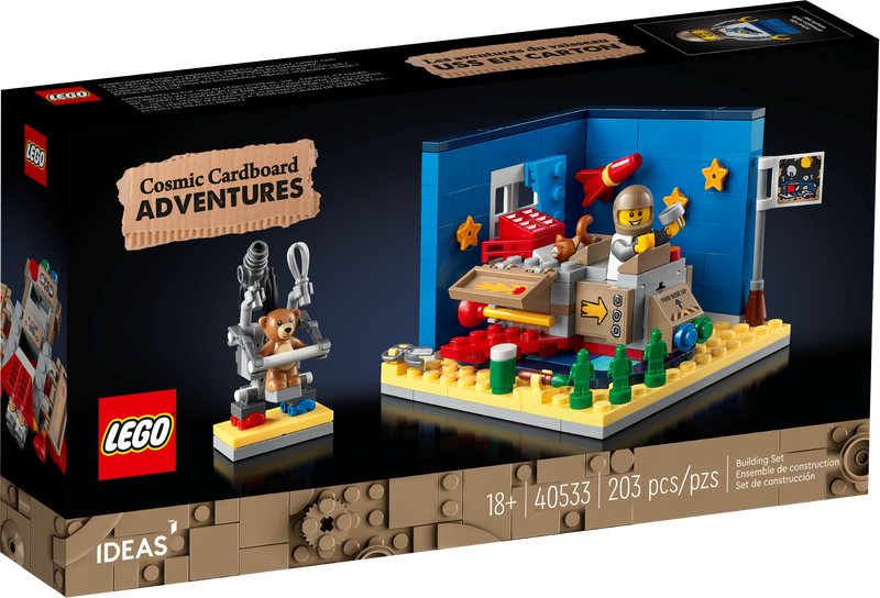 Cosmic Adventures: An Interview with a Cardboard Spaceman - BrickNerd ...