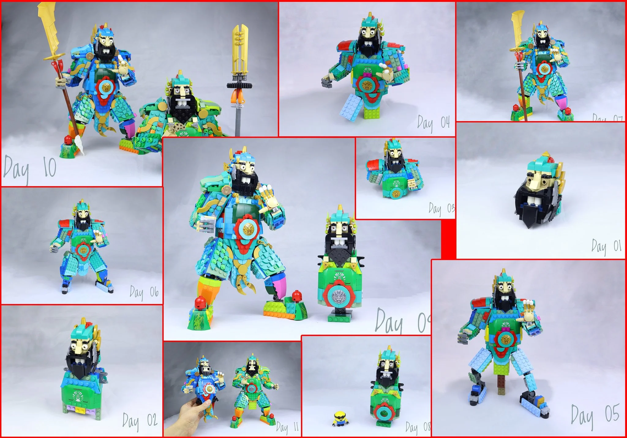 Two Chinese LEGO Action Figures Guarding the Door - BrickNerd - All ...
