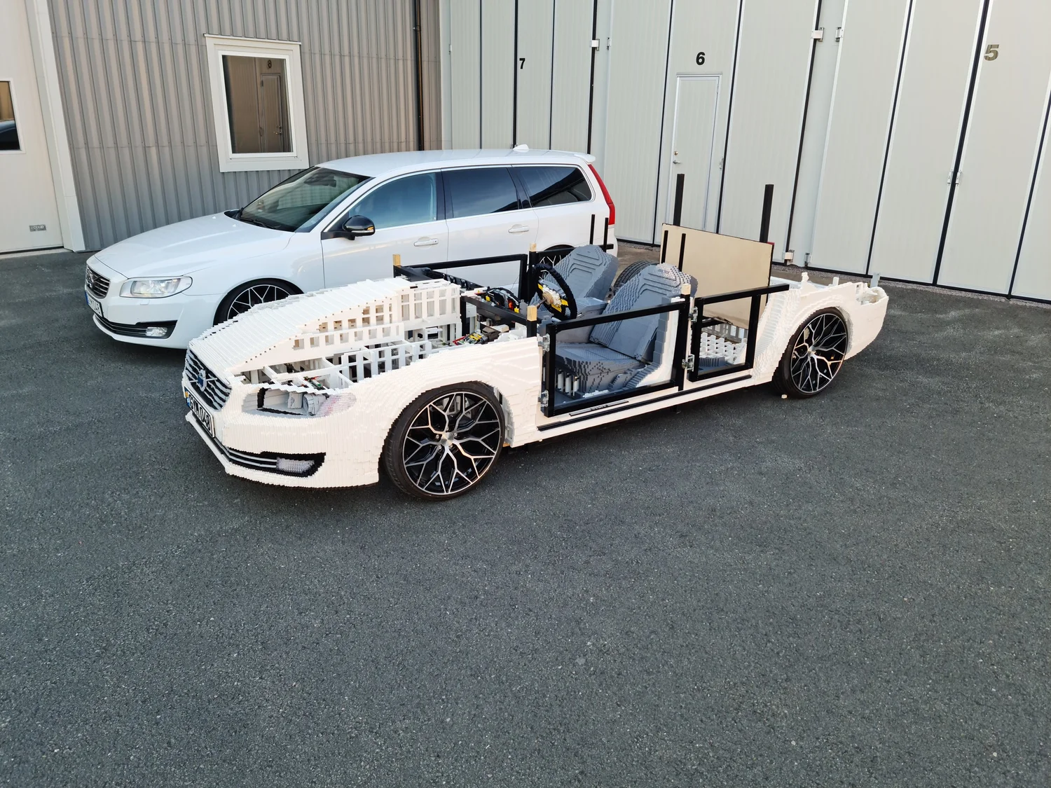 Bricks and Wheels: Building A Life-Sized LEGO Volvo - BrickNerd - All ...