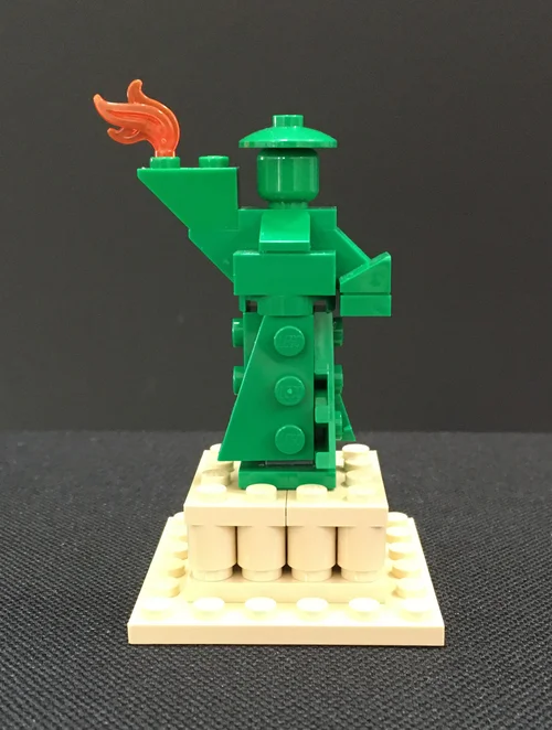 LEGO Liberty: The Many Faces of The Statue of Liberty - BrickNerd - All ...