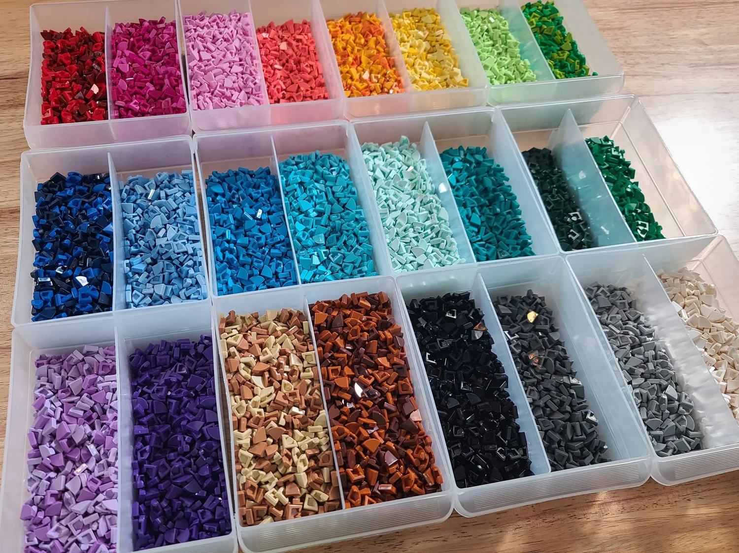 Rainbow Heart: A LEGO Mosaic Pulsing with Color - BrickNerd - All ...