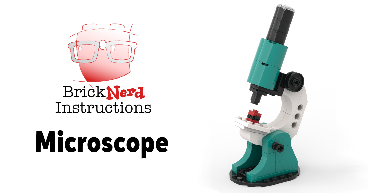 Instructions to Build a LEGO Microscope - BrickNerd - All things LEGO and the LEGO fan community