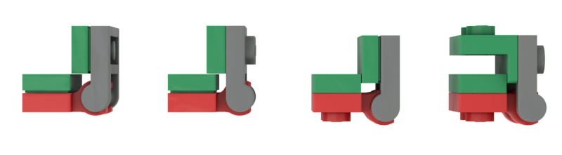 LEGO SNOT: Hinge Techniques and Element Design - BrickNerd - All things ...
