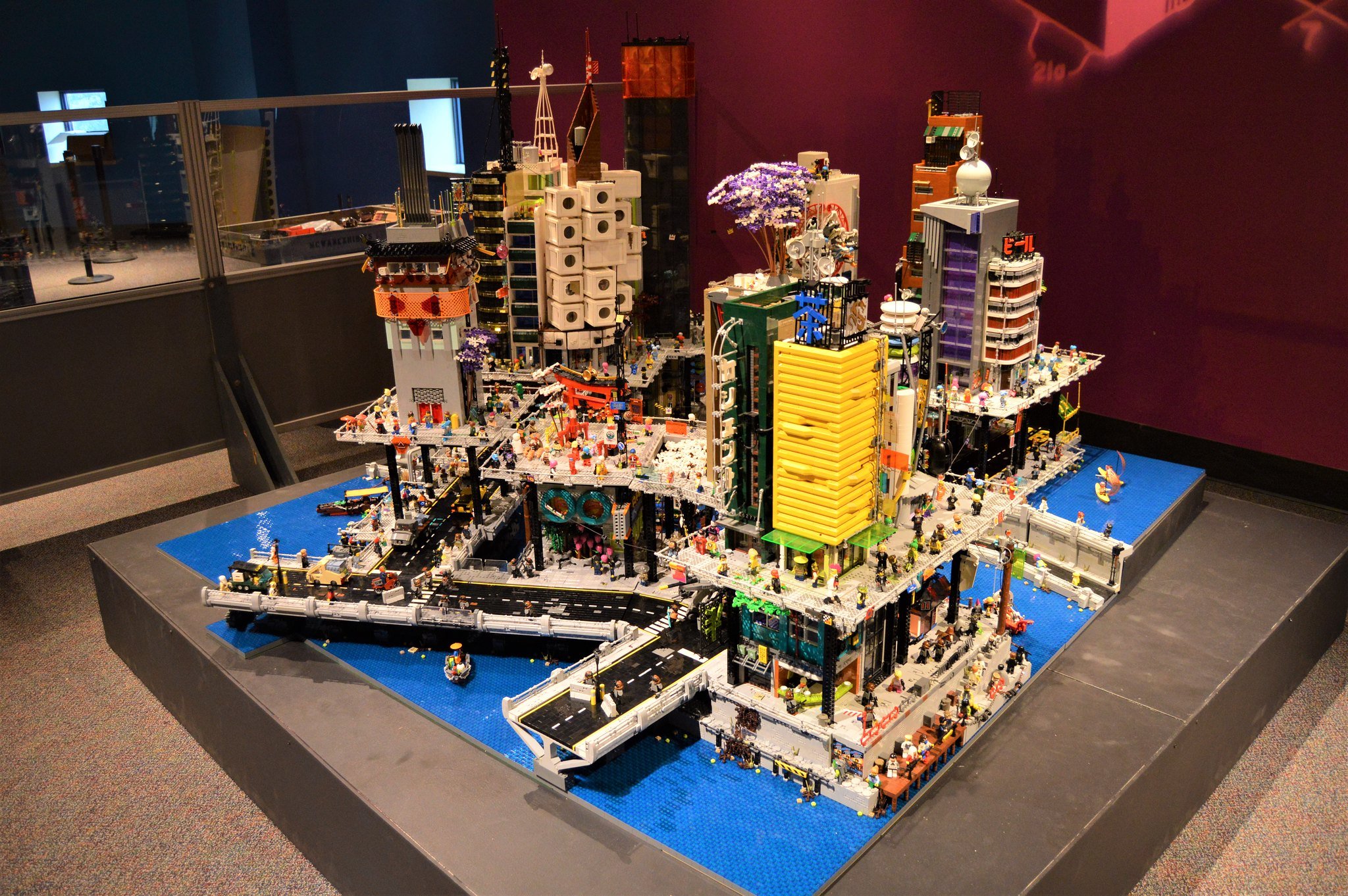 The Story of New Hashima: How The Colossal LEGO Cyberpunk City Came To ...
