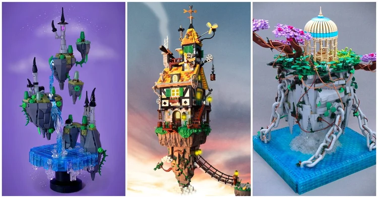LEGO Floating Islands: Take To The Skies! - BrickNerd - All things LEGO ...