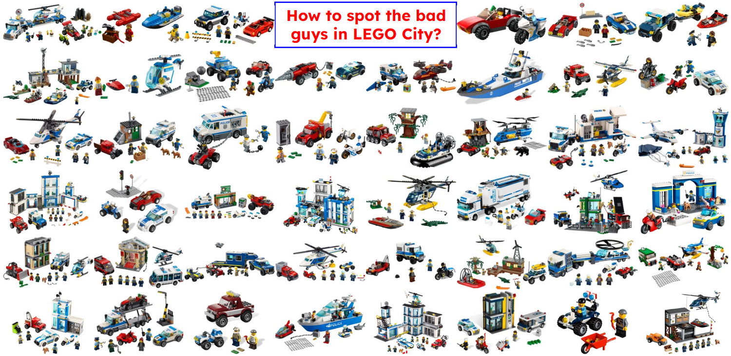Bad Guys Love Red Cars: Analyzing the Villains' Vehicles in LEGO City ...