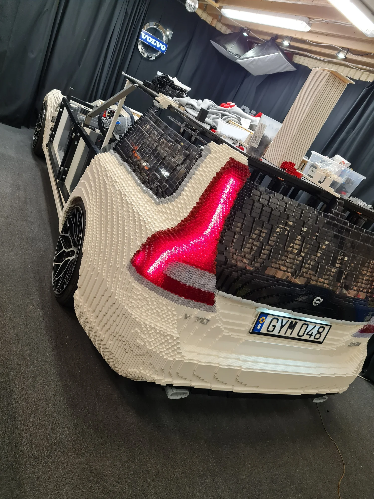 Bricks and Wheels: Building A Life-Sized LEGO Volvo - BrickNerd - All ...