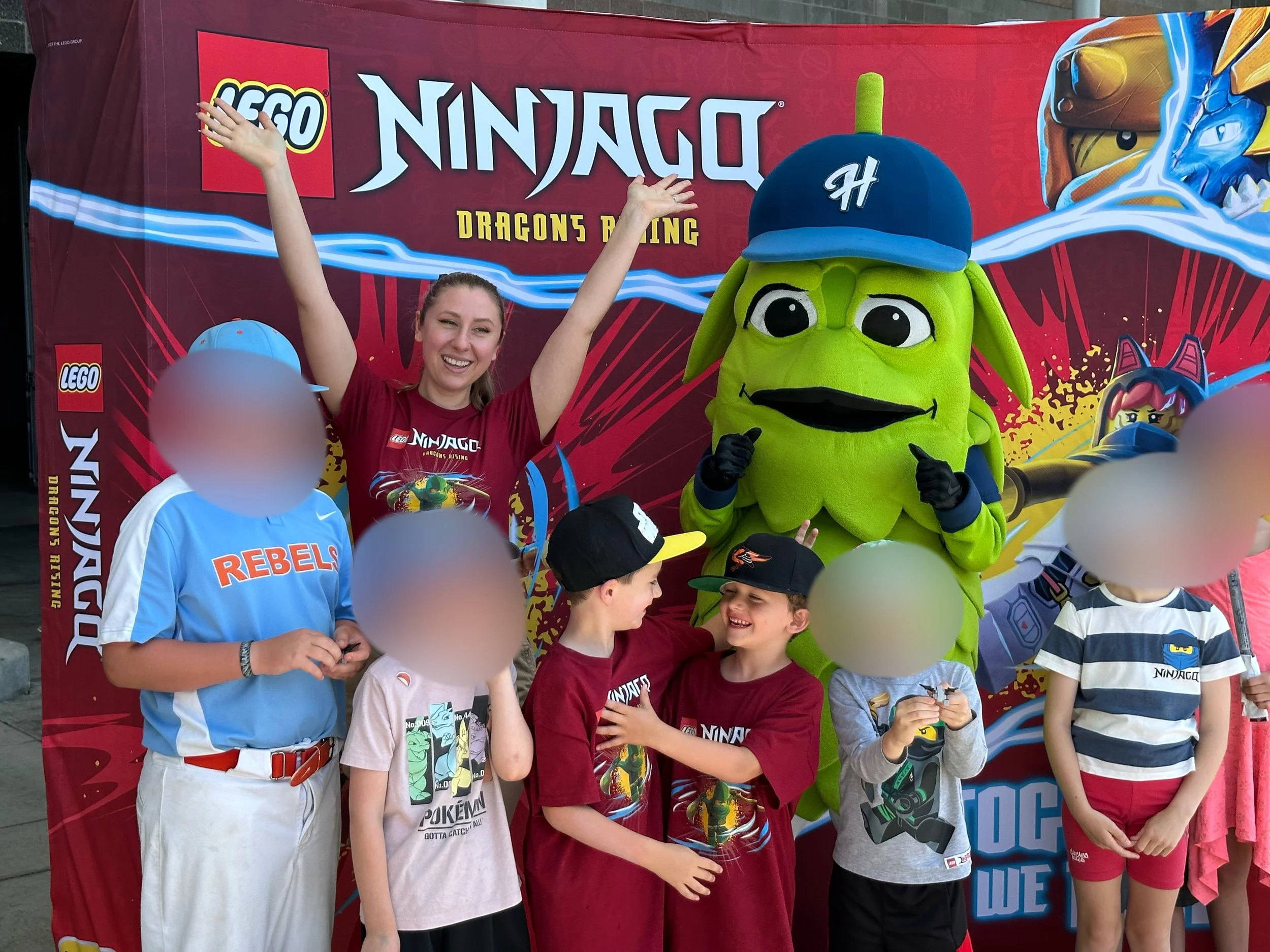 AFOL Outdoors: A Home Run With the Hillsboro Hops for Ninjago Night ...