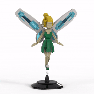 Instructions to Build a Life-Size LEGO Tinker Bell - BrickNerd - All ...