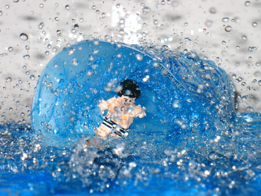 Catching a Wave: Adding Moving Water to LEGO Photos - BrickNerd - All ...