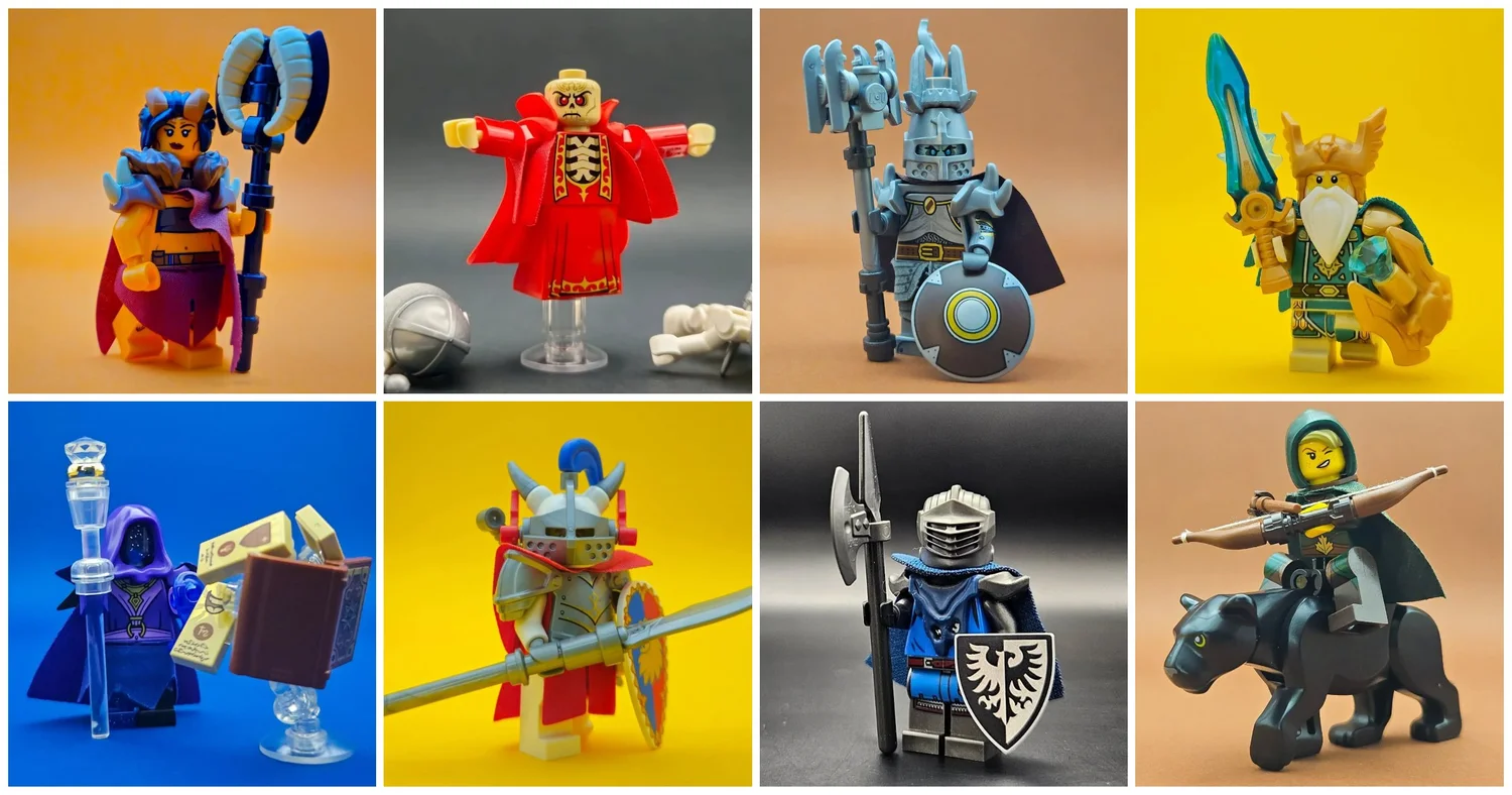 Minifig Mastery: Crafting Next-Level Custom Fantasy LEGO Figures ...